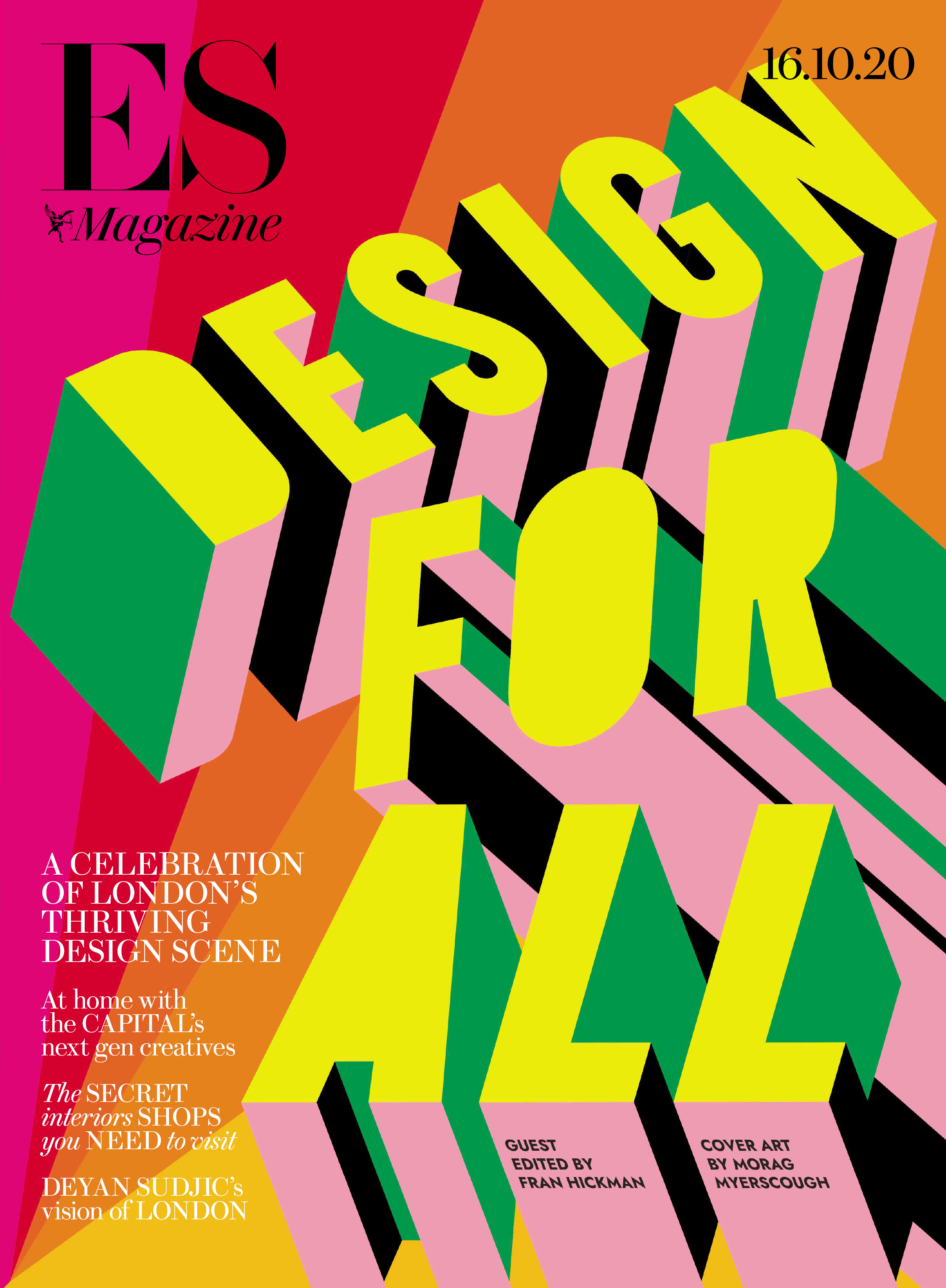 ES Magazine covers 2020 – Ben Turner Design Director
