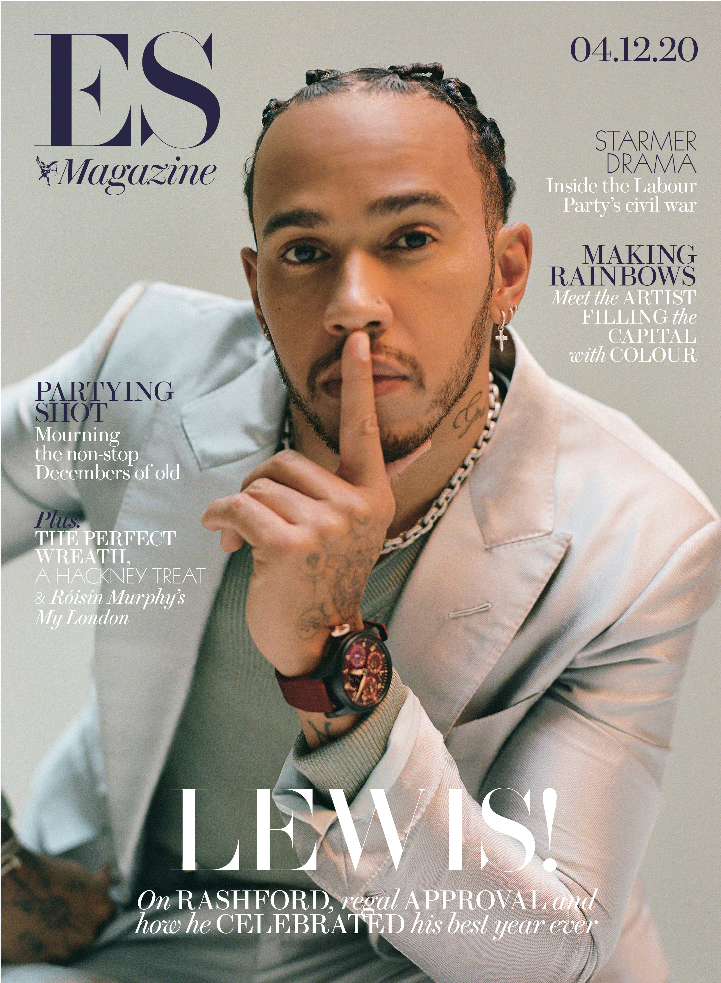 ES Magazine covers 2020 – Ben Turner Design Director